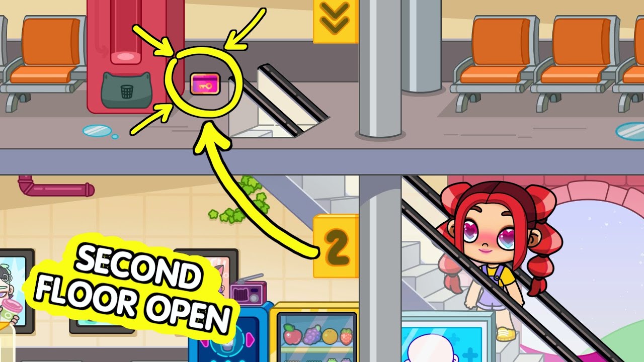 OPEN THE SECOND FLOOR AT THE STATION // AVATAR WORLD // RED QUEEN - YouTube