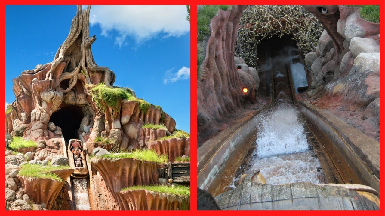 [2021] Splash Mountain Nighttime POV - 4K 60FPS | Disneyland Park ...