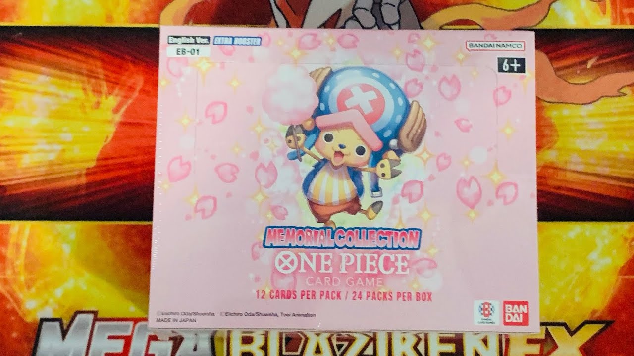 One Piece Memorial Collection EB01 Booster Box Opening - YouTube