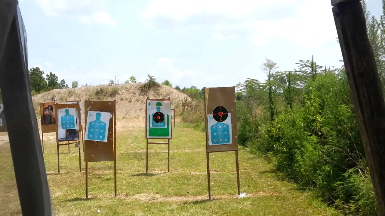 Huntington Texas gun range - YouTube