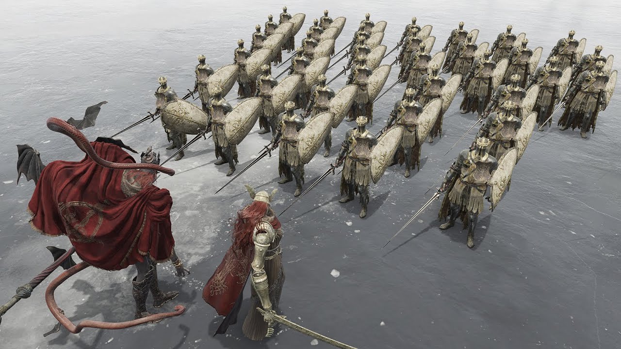 36 Haligtree Knight Challenge - Elden Ring Shadow of the Erdtree - YouTube