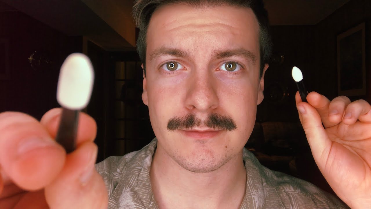 [ASMR] Visual ASMR Triggers with Makeup Applicators 3 | No Talking ...
