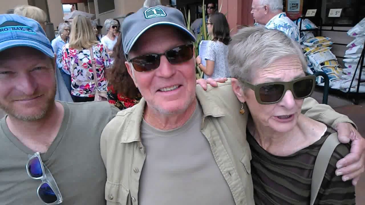 Susan and Robin Madden at Rep. Salud Carbajal's Sidewalk Office Hours ...