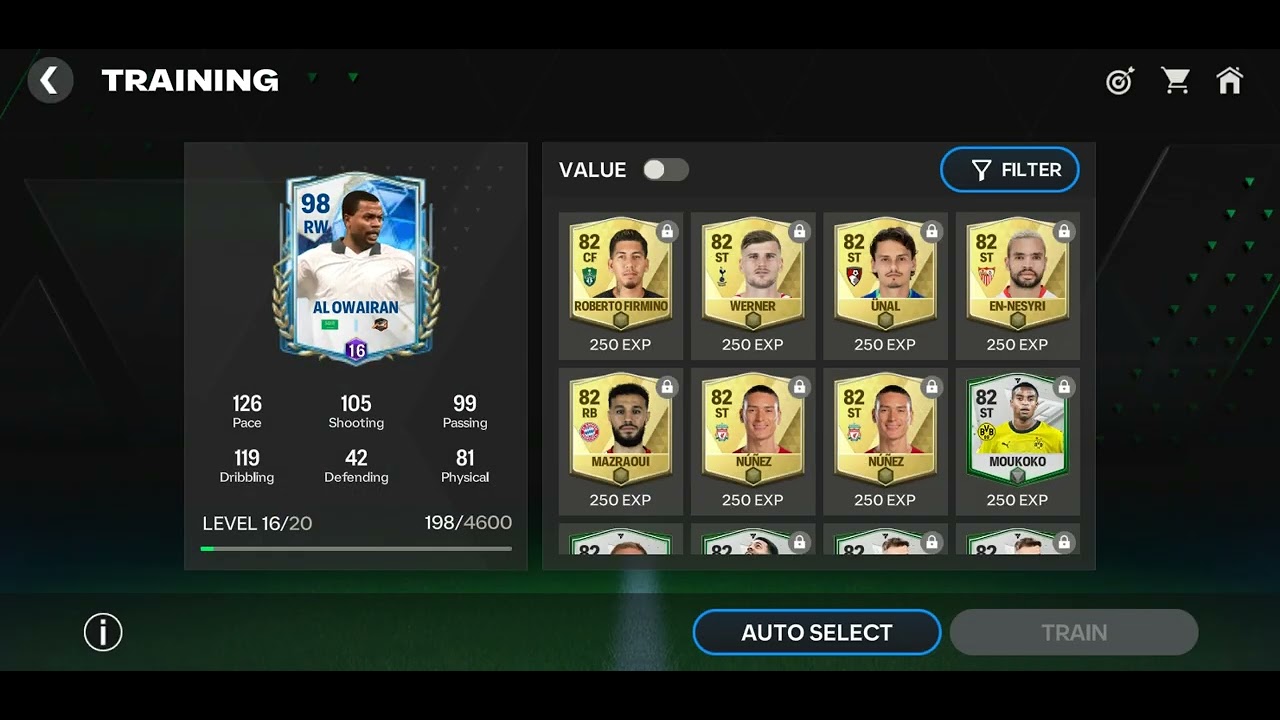 fc mobile 2024 player training rankup - YouTube