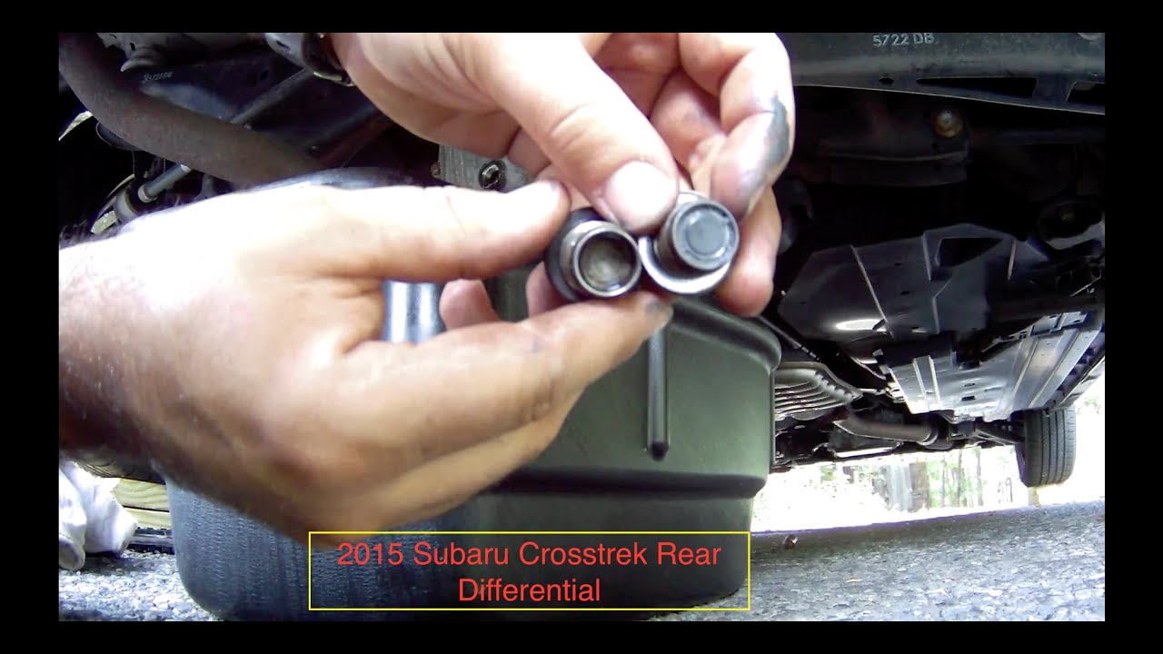 2015 Subaru Crosstrek Rear Differential - YouTube
