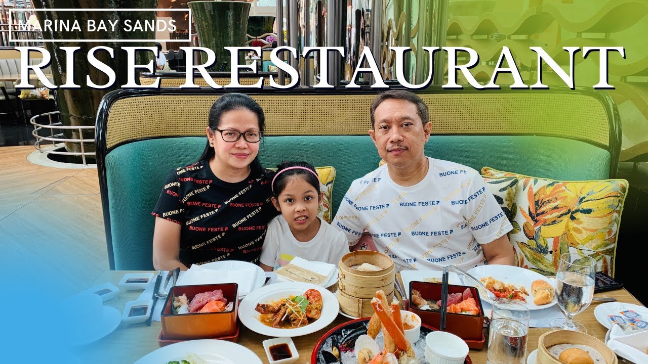 RISE Restaurant and Buffet in Singapore |Marina Bay Sands - YouTube