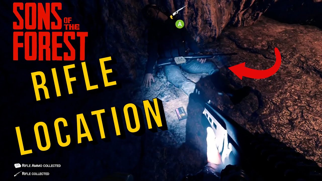How to get the Rifle Sons of the Forest - YouTube
