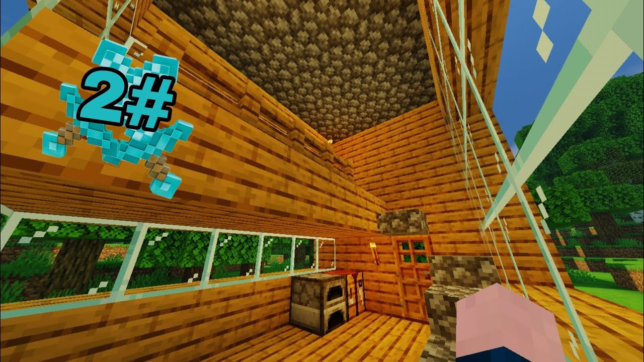 ស្អាត់អត់😝|Minecraft Survival let's play #2| - YouTube