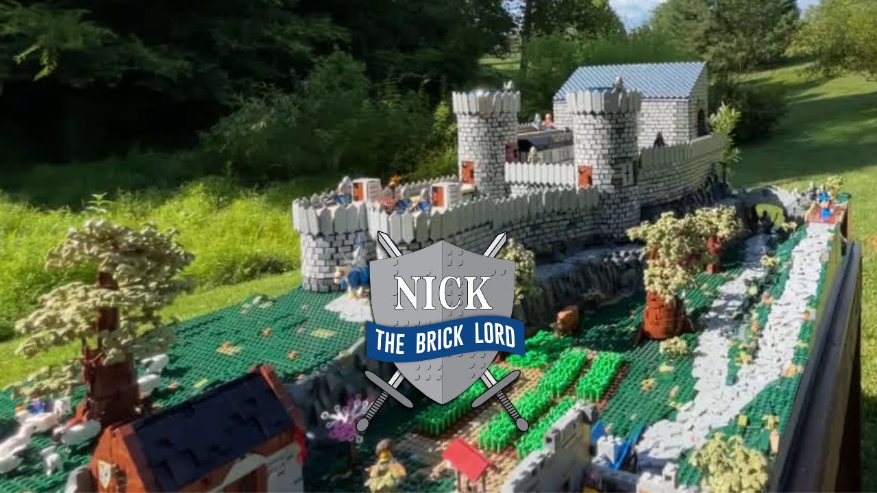 Massive Lego Castle MOC | 40000 Parts! | Falcon Knights | Cinematic ...