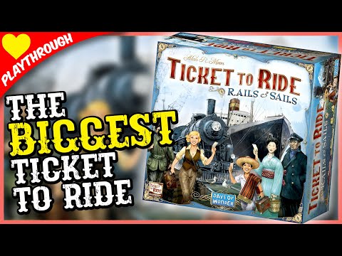 Ticket to Ride: Rails & Sails | Board Game | BoardGameGeek