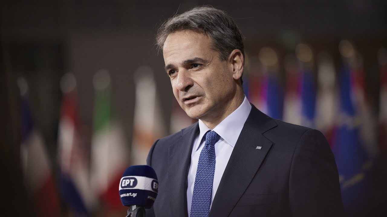 Δηλώσεις Κ.Μητσοτάκη κατά την προσέλευσή του στη συνεδρίαση του ...