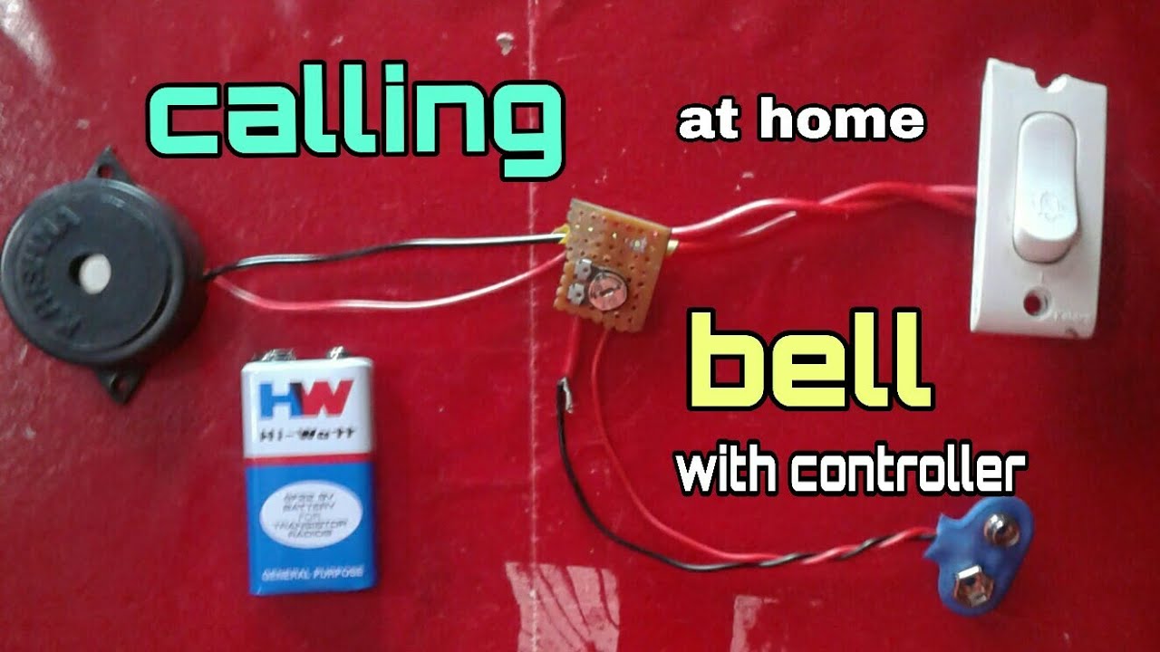 how to make an calling bell at home - YouTube