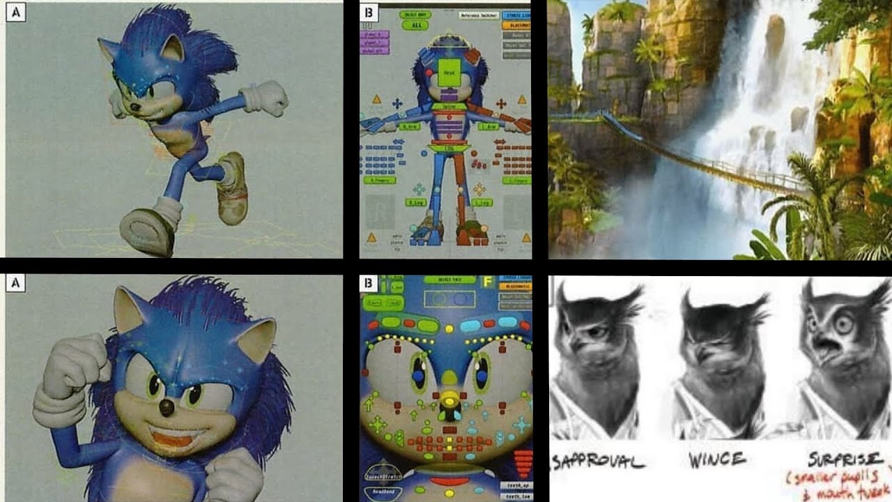 MAKING OF SONIC MOVIE (Exclusive Images) - YouTube