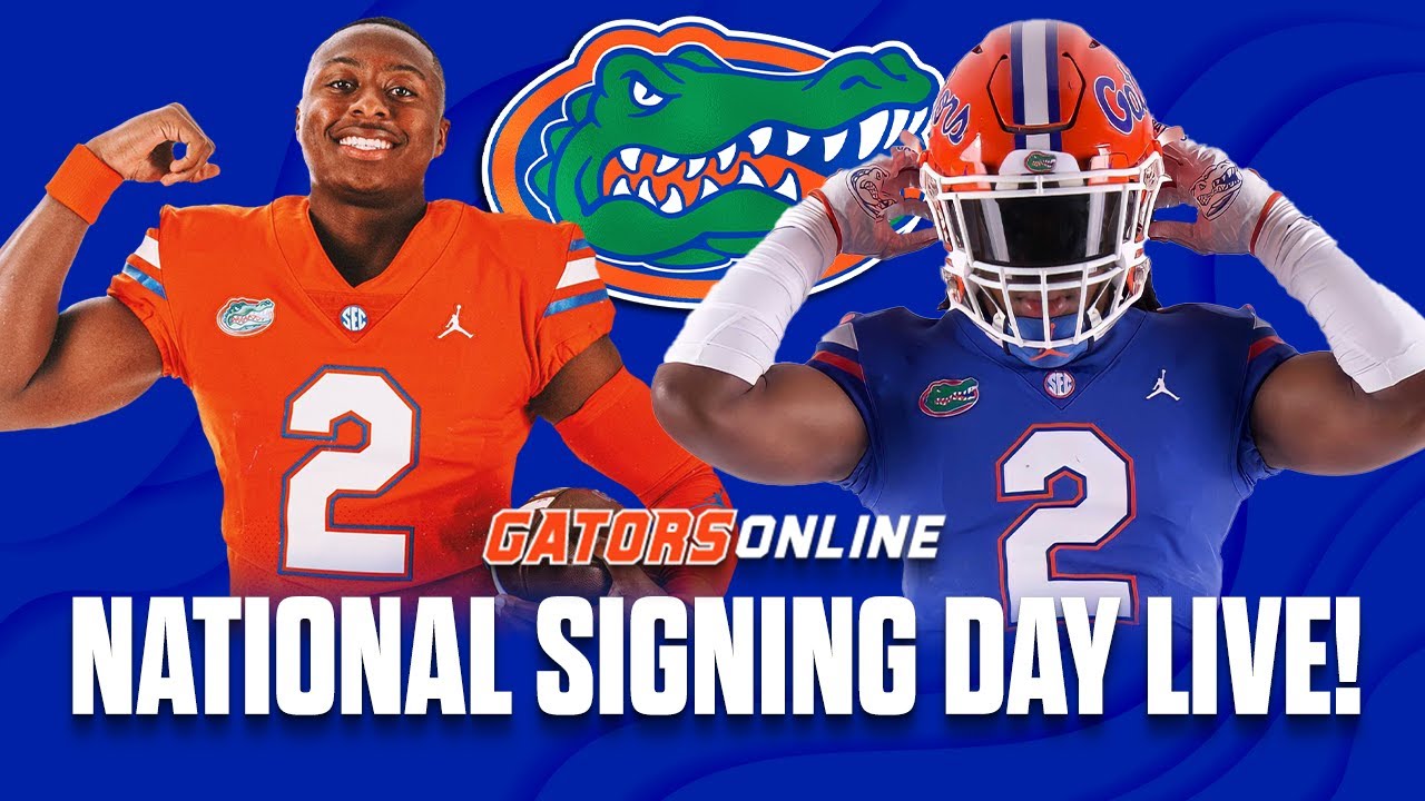 Florida Gators National Signing Day LIVE - NOON UPDATE - YouTube