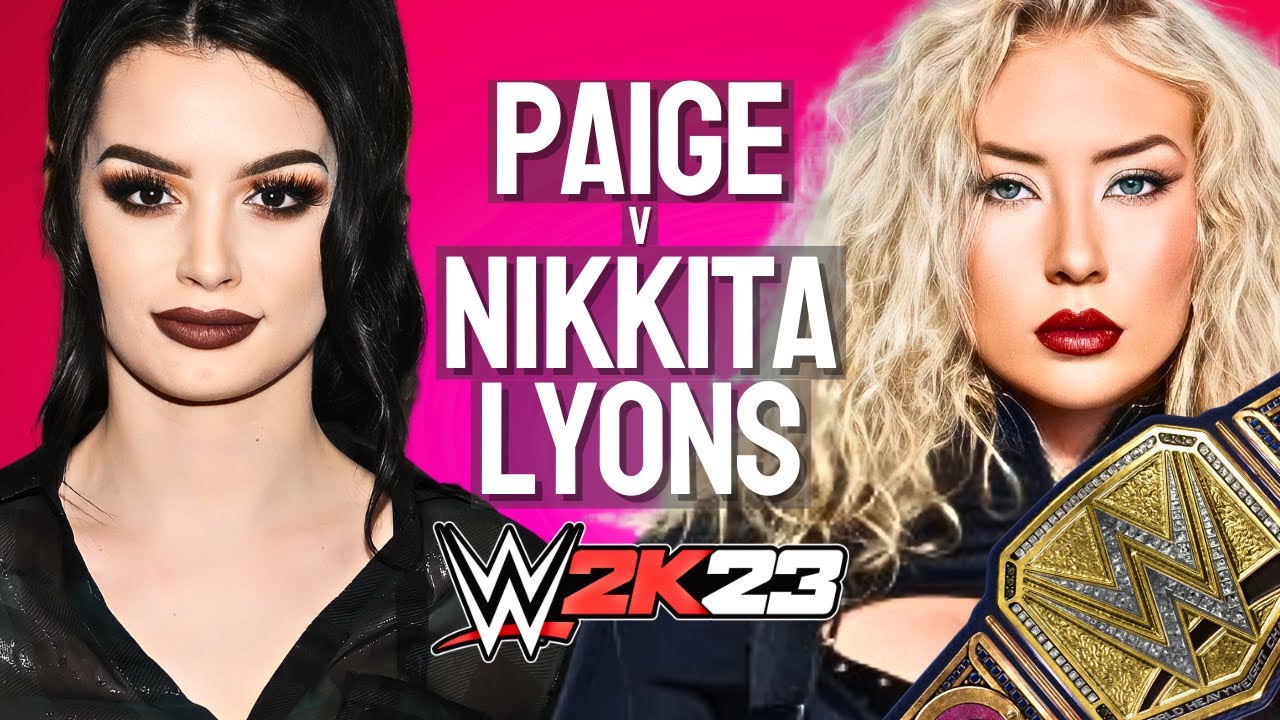 💥 Pro Wrestling Title Match l Paige v Nikkita Lyons - Singles Match 💥 ...
