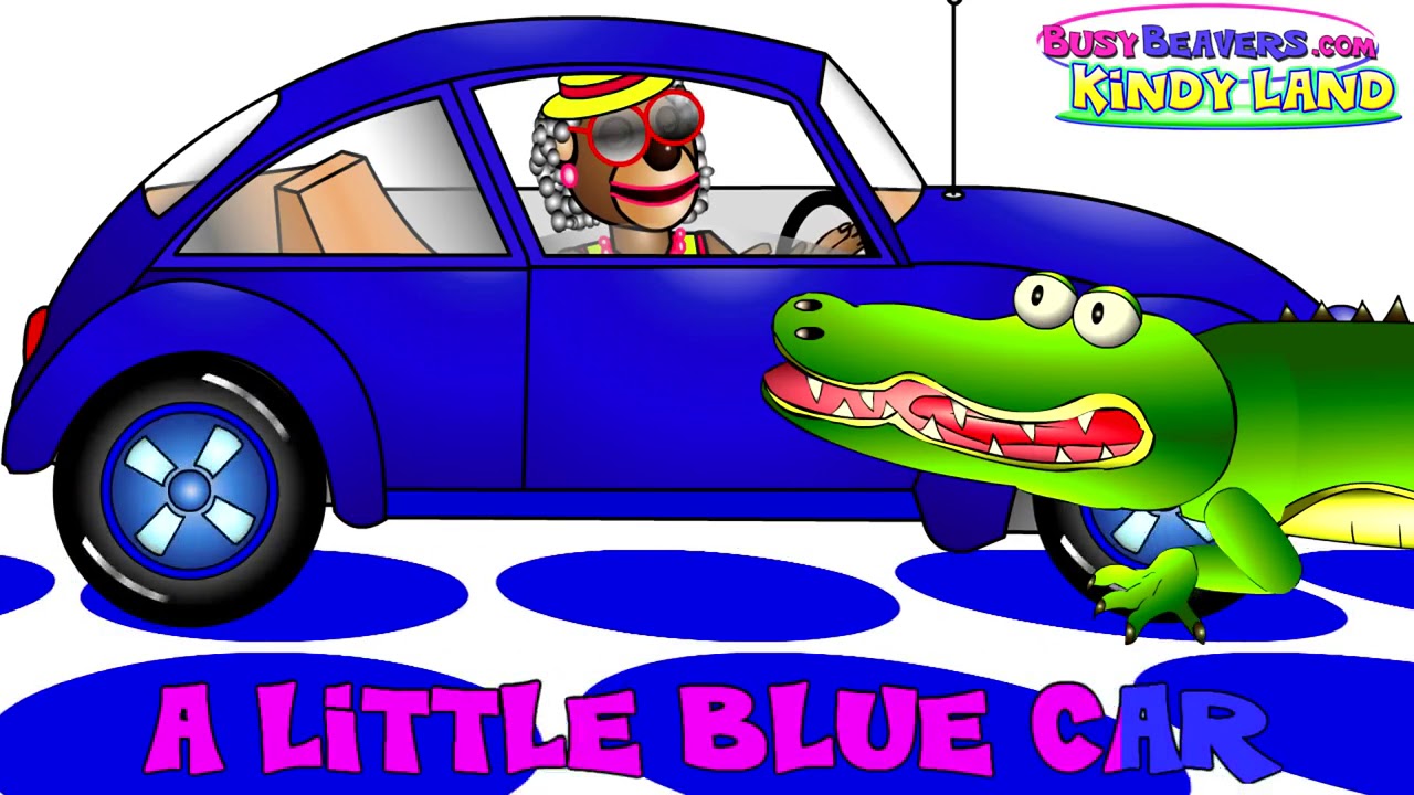 Grandmas Got a Little Yellow Car CLIP Kindergarden Songs, Prescool ...