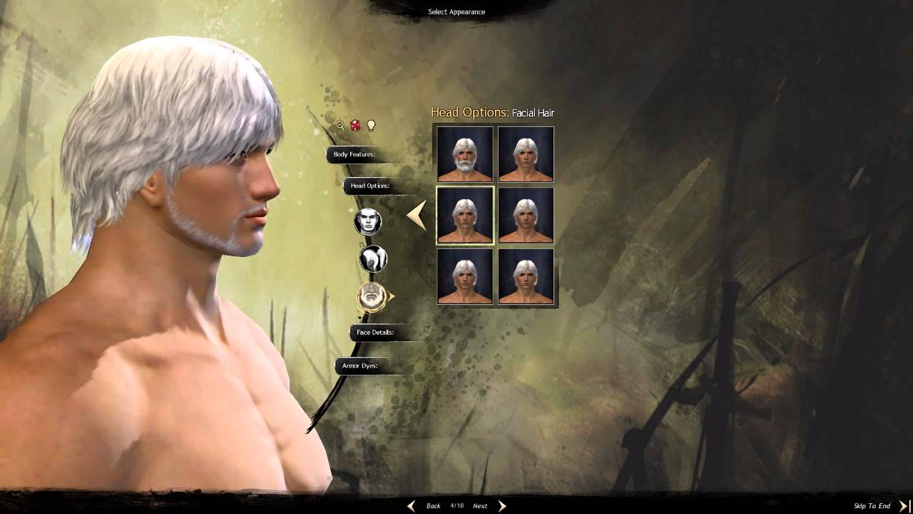 Guild Wars 2 Human male character creation [720p] - YouTube