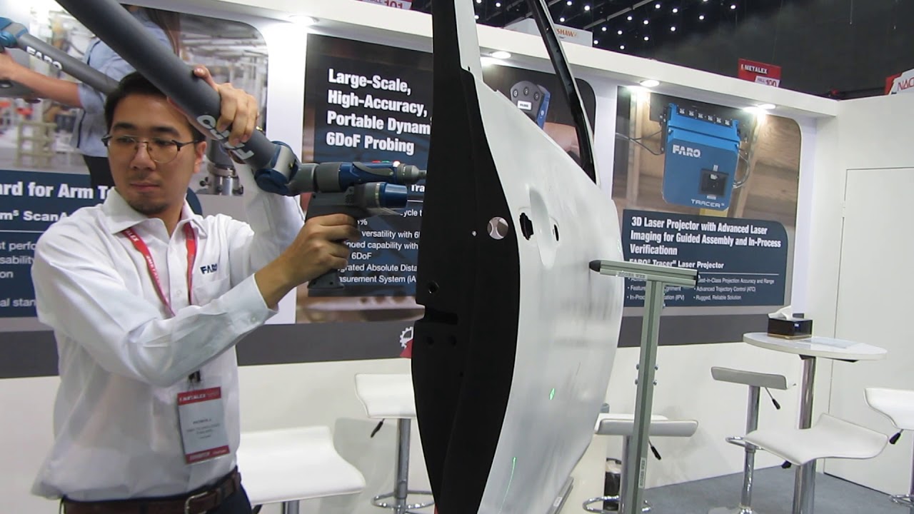 METALEX 2018: FARO 8-Axis Quantum FaroArm - YouTube