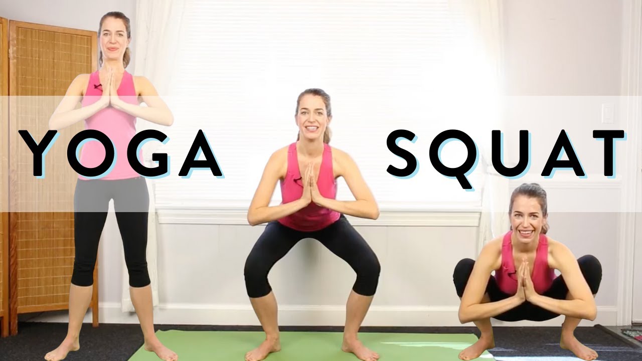 Yoga Squat to Improve your Balance - YouTube