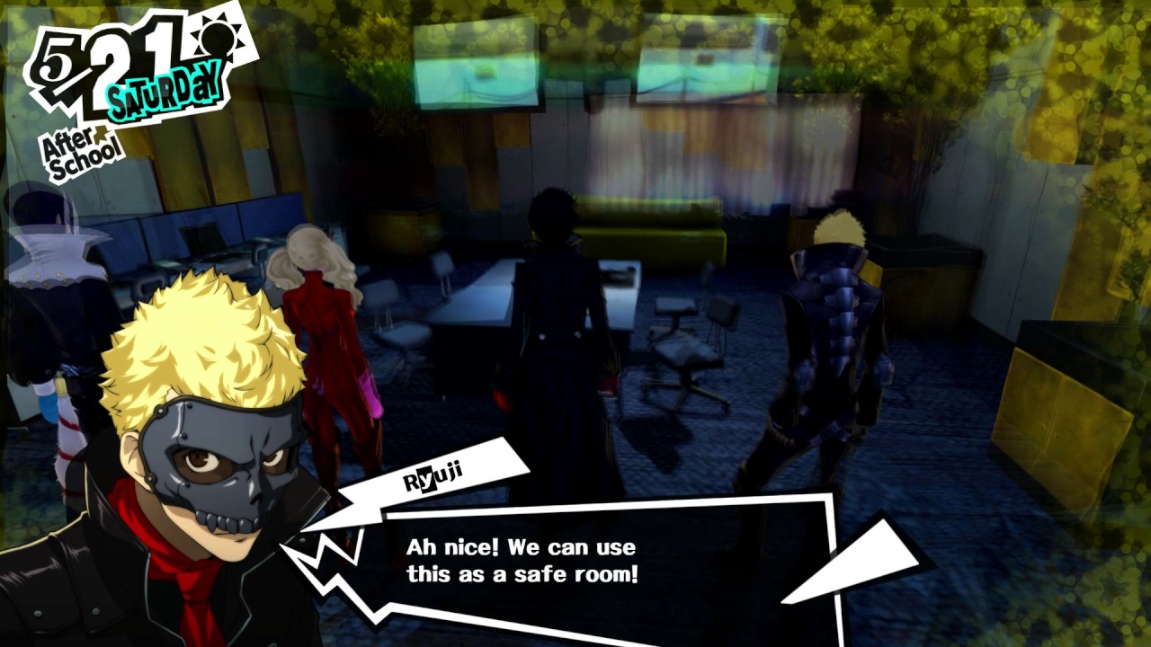Persona 5 - 5-21: Madarame's Palace: Main Treasure Hall Safe Room ...