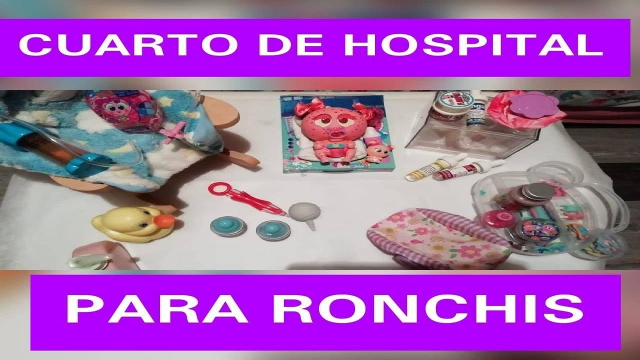 HACEMOS UNA HABITACIÓN DE HOSPITAL PARÁ RONCHIS KSI-MERITO TUPUERQPOPS ...