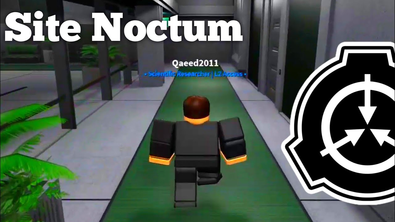 Roblox SCP Roleplay Exploring Site Noctum Custom Server - YouTube