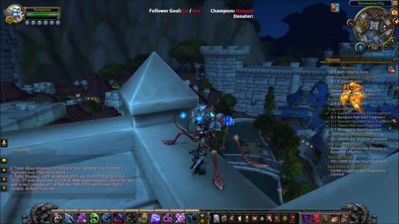 How To Get The Azure Water Strider Mount (World Of Warcraft) - YouTube