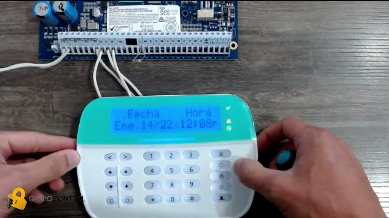 Como configurar zona presente en alarma DSC - YouTube