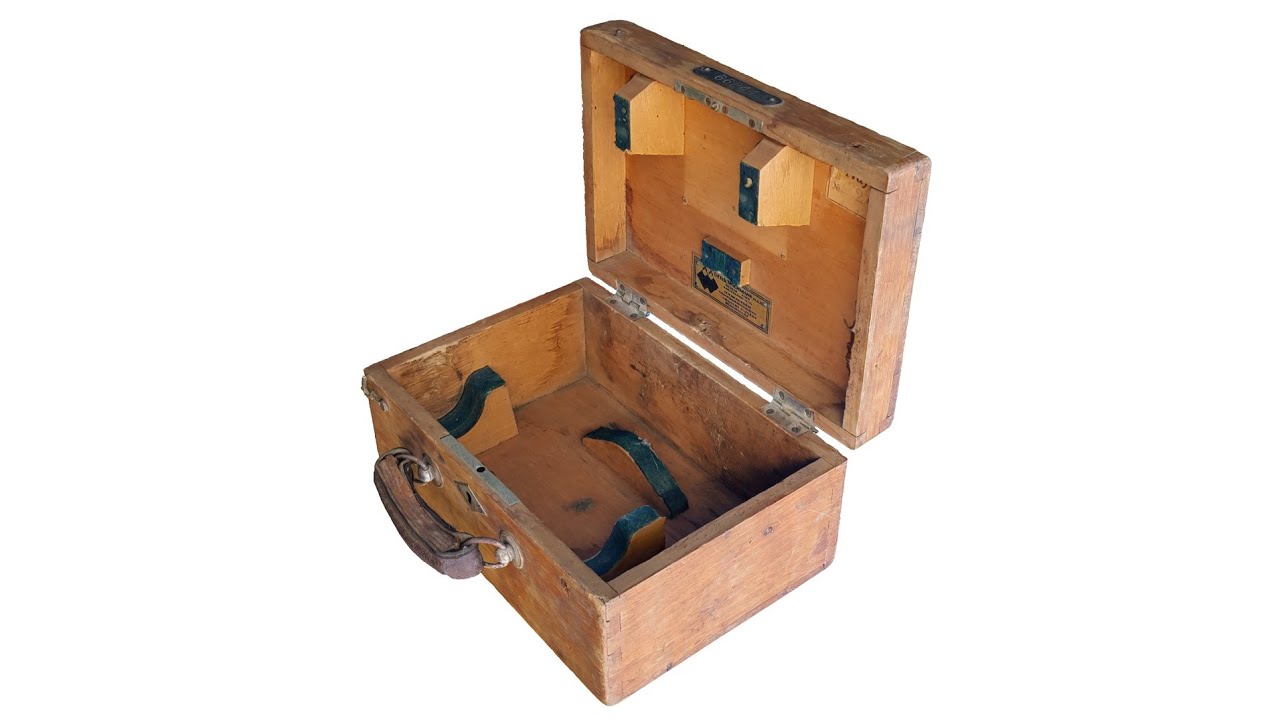 Level Wood Surveyor Box - YouTube
