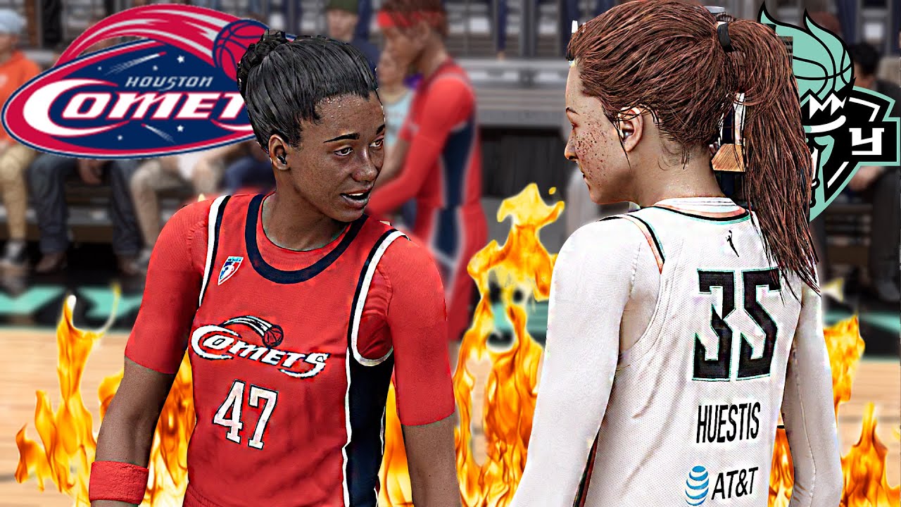 New Rivalry Already?! Houston Comets Return To The WNBA! NBA 2K23 WNBA ...