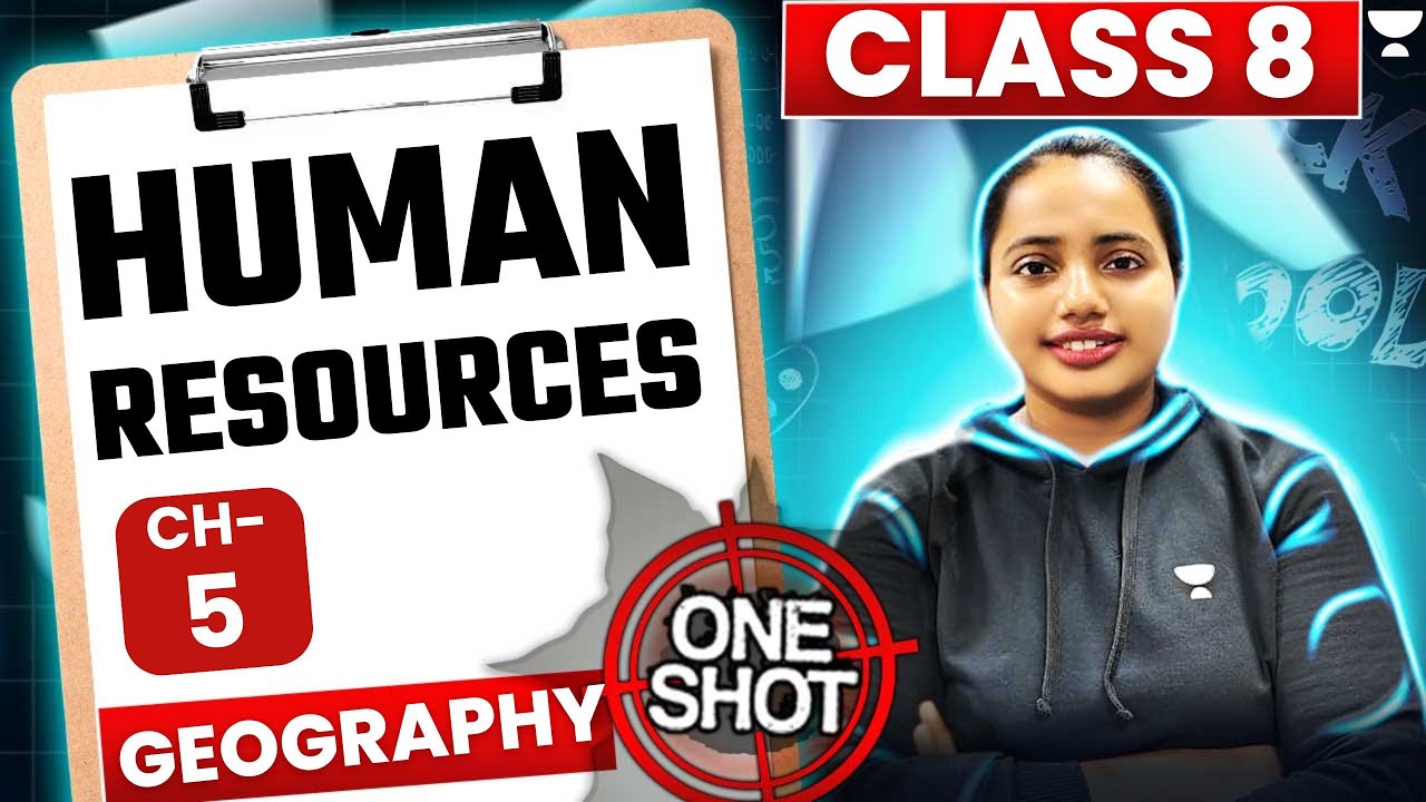 Human resources | Chapter 5 | Class 8 | Geography | CBSE #education # ...