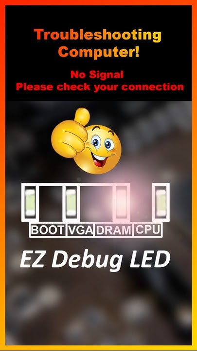 EZ Debug LED on a Motherboard | Fix Boot, CPU, RAM & VGA Issues - YouTube