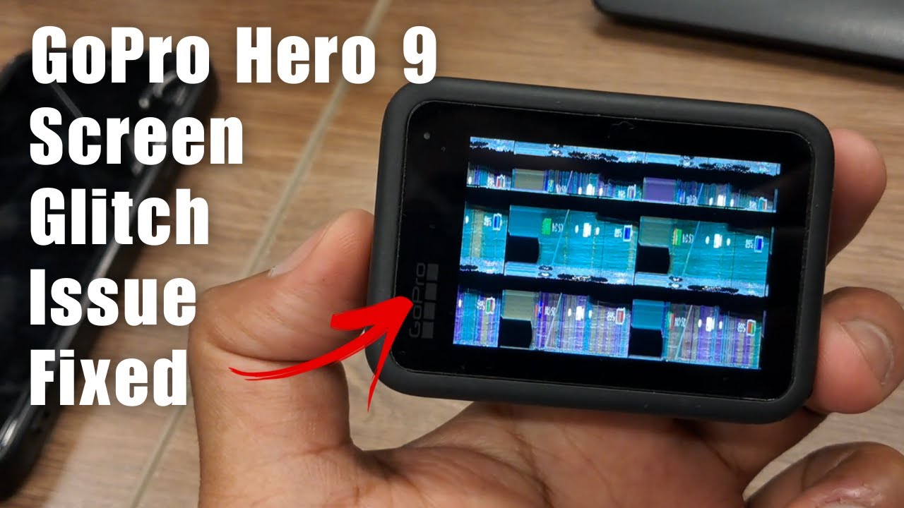 Gopro Hero 9 Screen Glitch Issue After Sofware/Firmware Update Fixed ...