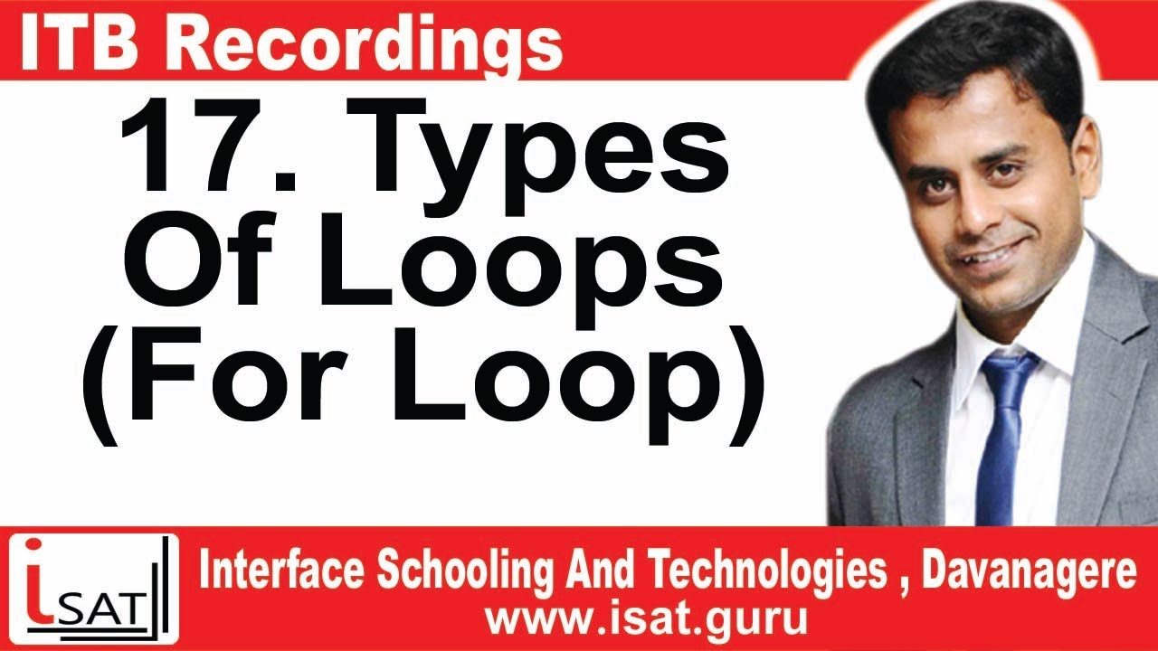 17. Types Of Loops (for Loop) - Youtube