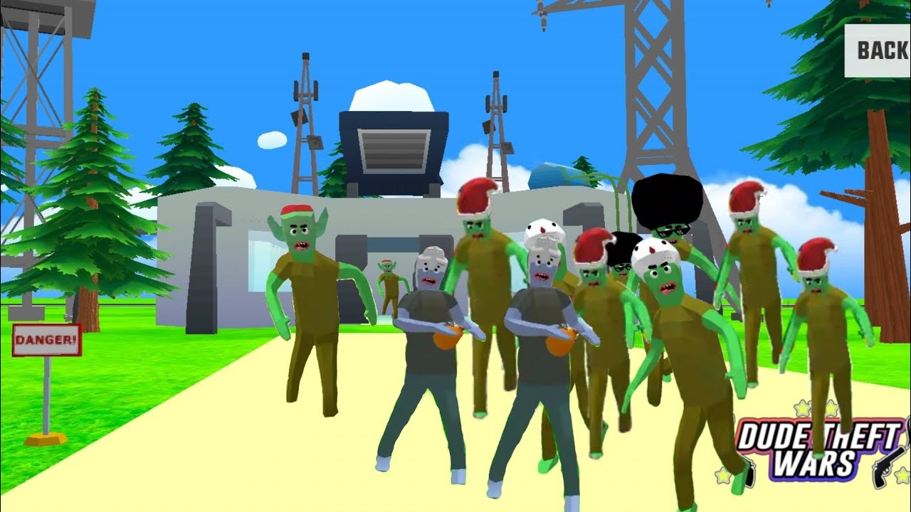 Dude Theft Wars // Zombie Apocalypse // Zombie Attack - YouTube