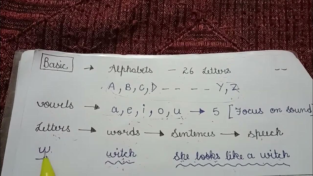 lecture -1 basic English - YouTube