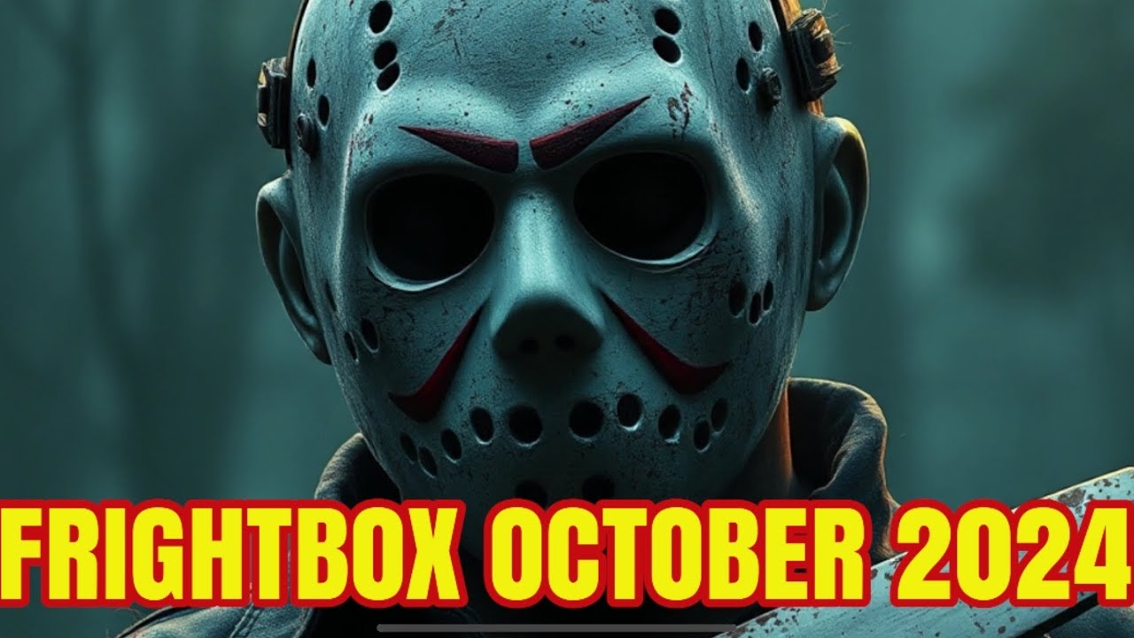 Fright-Box October 2024 Unboxing Horror - YouTube