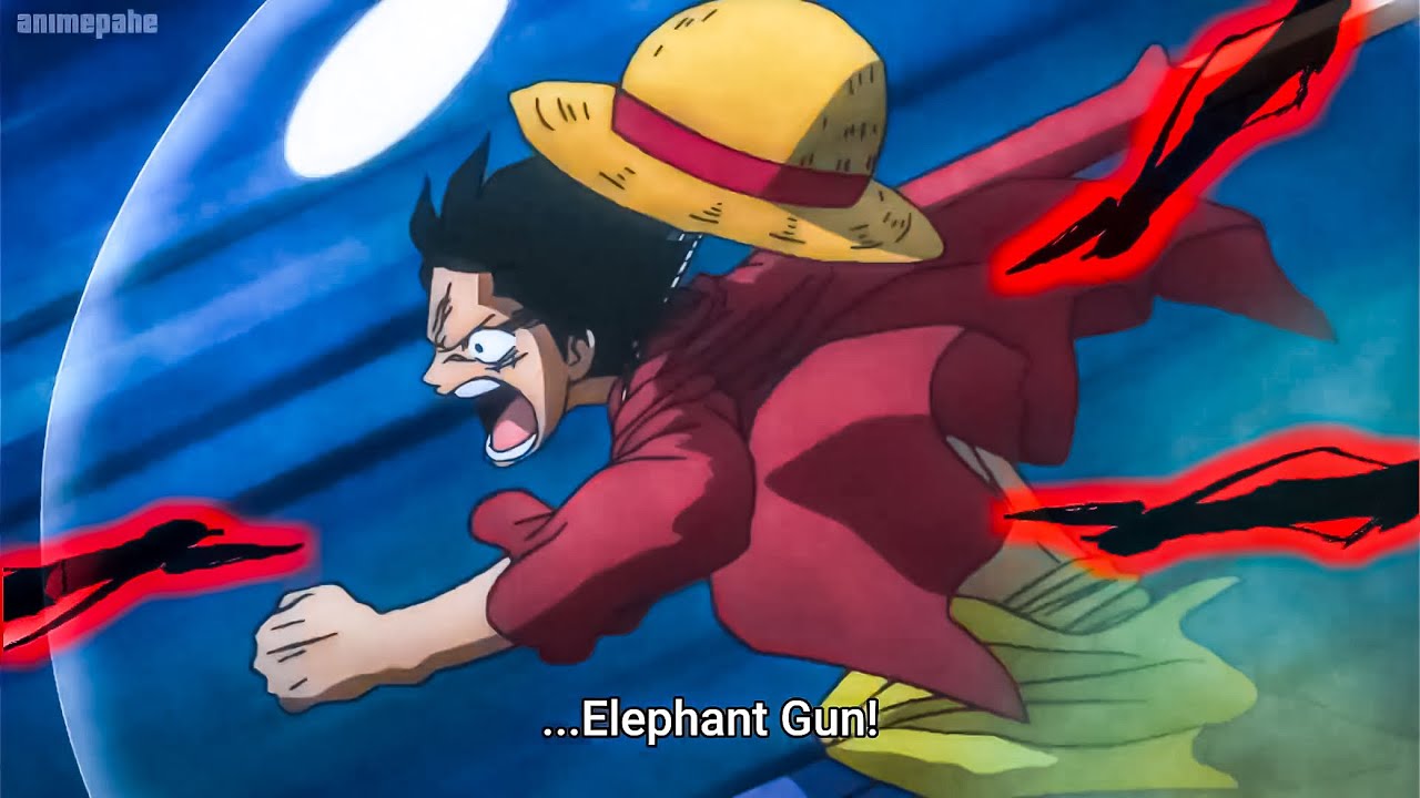 Luffy Gear 3 Remake Animation vs Kraken Remastered | One Piece Fish-Man ...