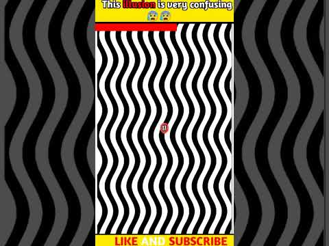 This Illusion is very confusing 😰😰 #shorts - YouTube