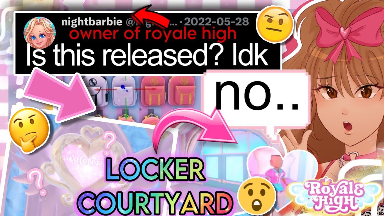 Barbie's stream RECAP! 😱LEAKS, Cafeteria UPDATE, Tea, Locker Courtyard ...