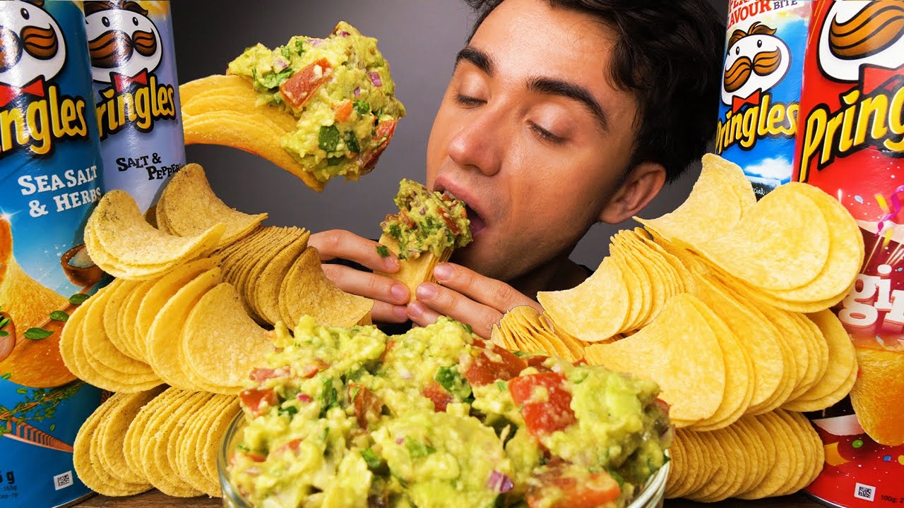 SALT PRINGLES FLAVORS RANKED & EASY GUACAMOLE RECIPE (Crunchy Eating ...