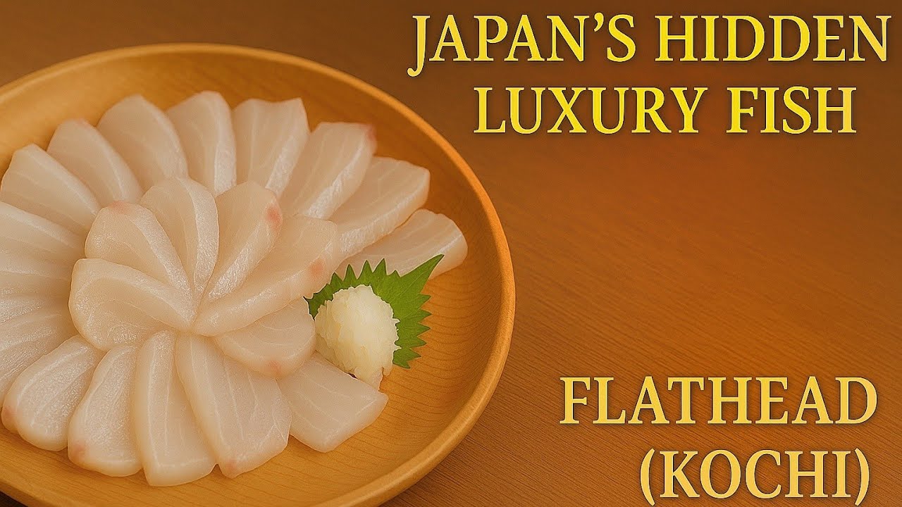 How to Fillet Kochi (Flathead Fish) for Sashimi — Japanese Knife Skill ...