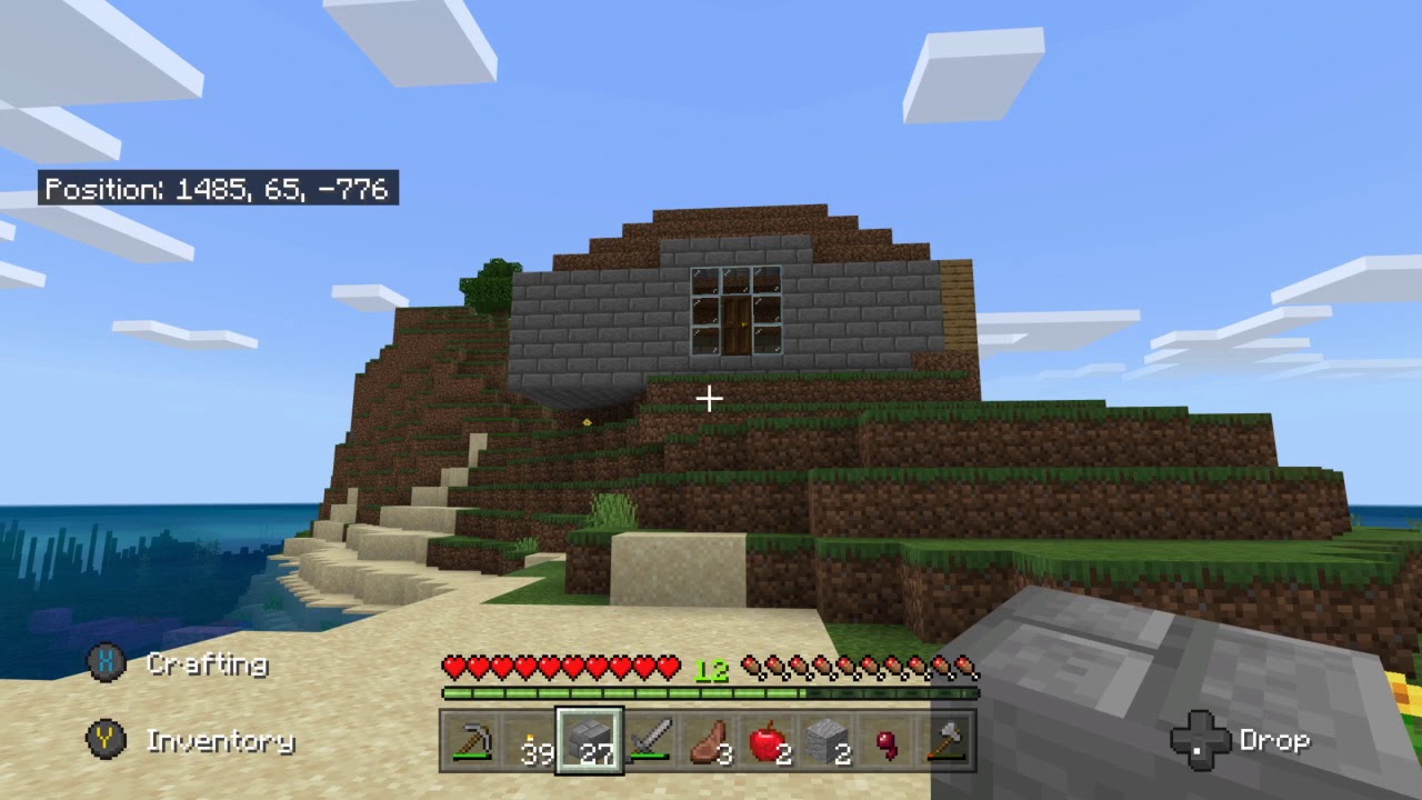 Mining and Building in Minecraft - YouTube