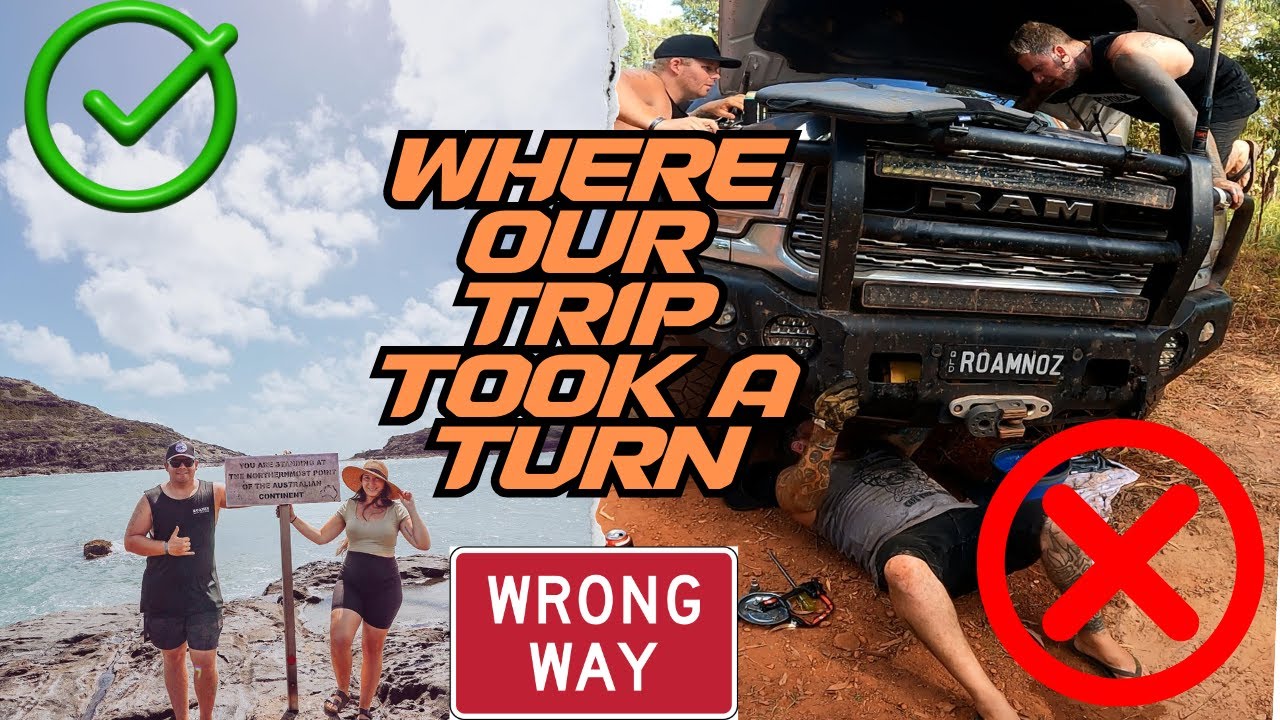 Cape York Tip of Australia 4x4 Croc Tent Off Grid Travelling in a ...