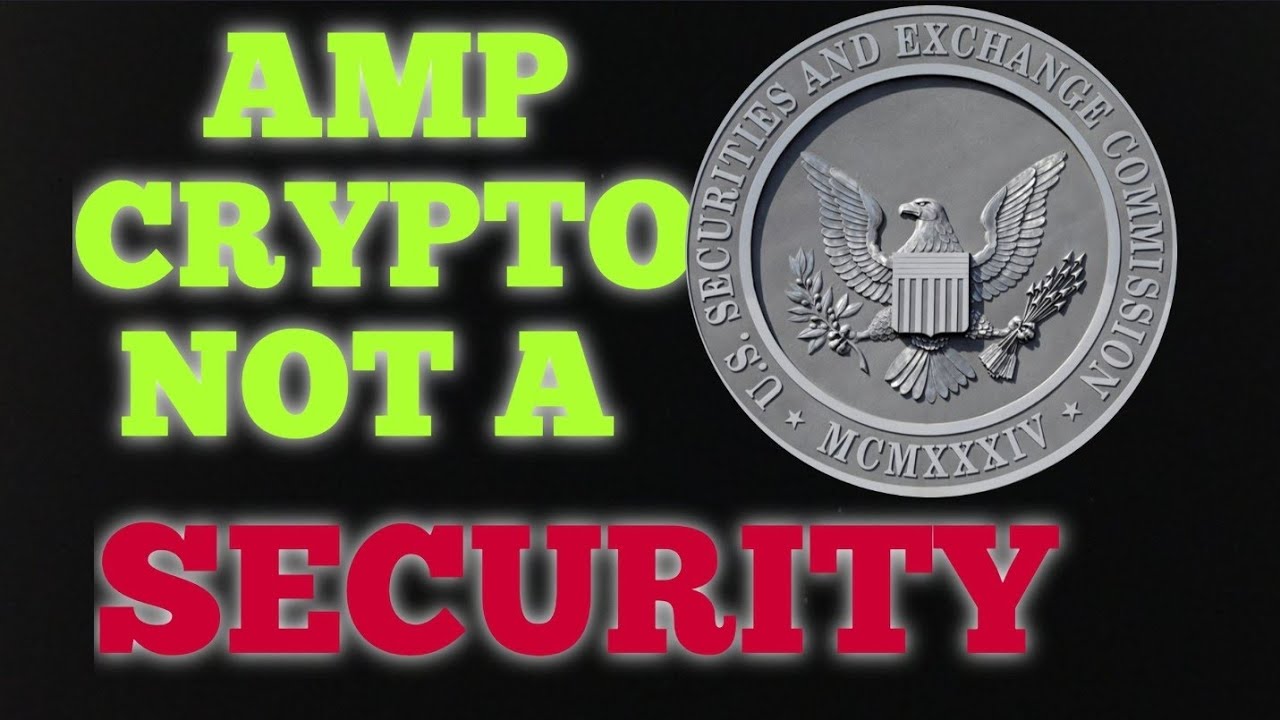 AMP TOKEN NOT A SECURITY SAYS AMP FOUNDER #btc #amp #crypto - YouTube