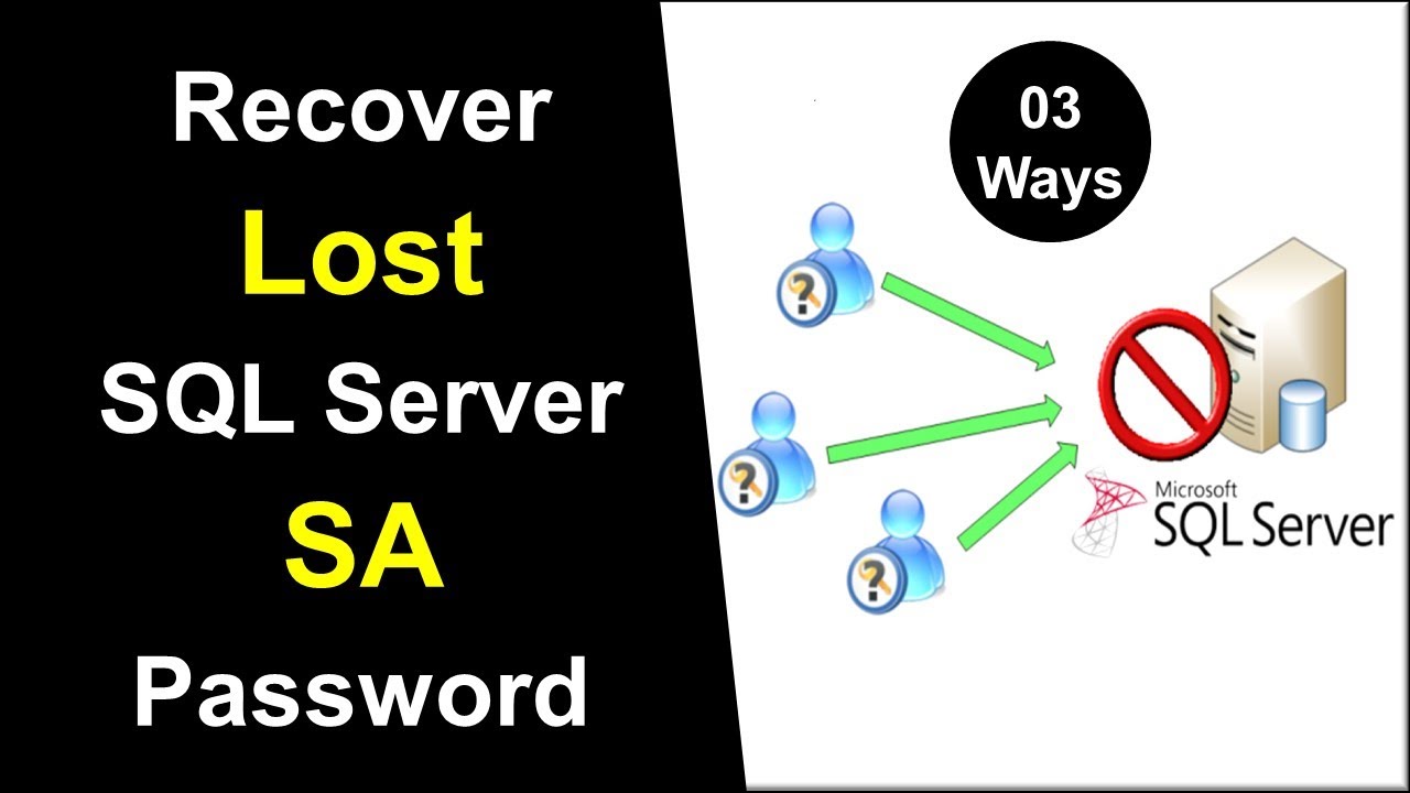 How To Recover A Lost SA Password In Microsoft SQL Server YouTube how-to-recover-a-lost-sa-password-in-microsoft-sql-server-youtube