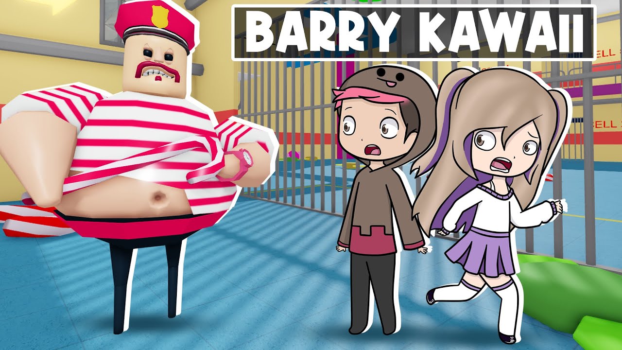 ESCAPAMOS DE LA NUEVA PRISIÓN KAWAII DE BARRY EN ROBLOX! CHOCOBLOX Y ...