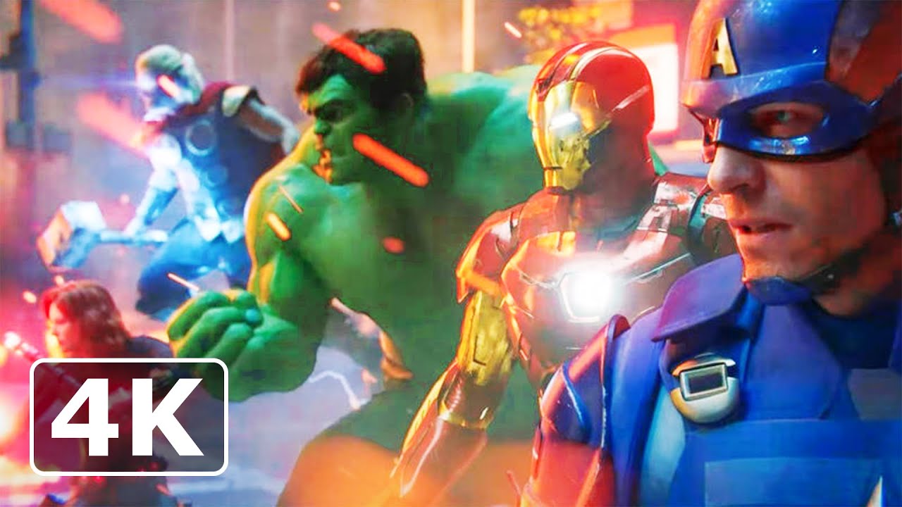 MARVEL's AVENGERS | Full Movie | Cinematic | 4K ULTRA HD - YouTube