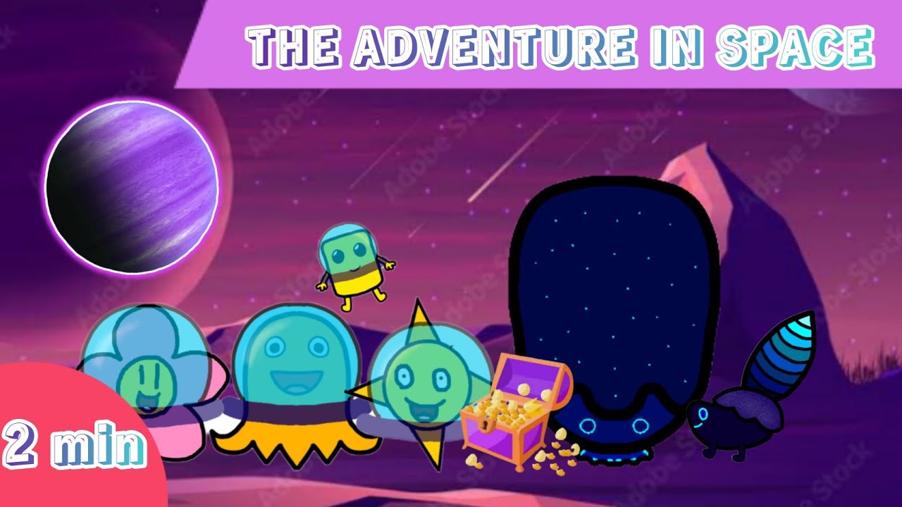 THE ADVENTURE IN SPACE | ICHIMON KIDS TV キッズ | Video for kids - YouTube
