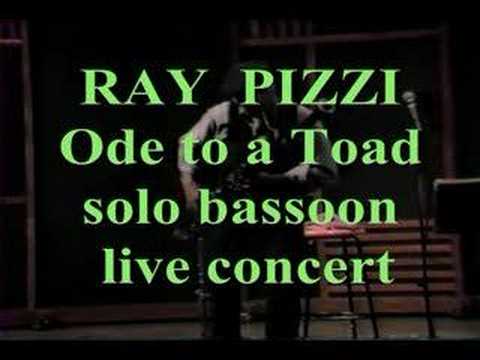RAY PIZZI Live "Ode to a Toad" at IDRS, Solo Bassoon - YouTube